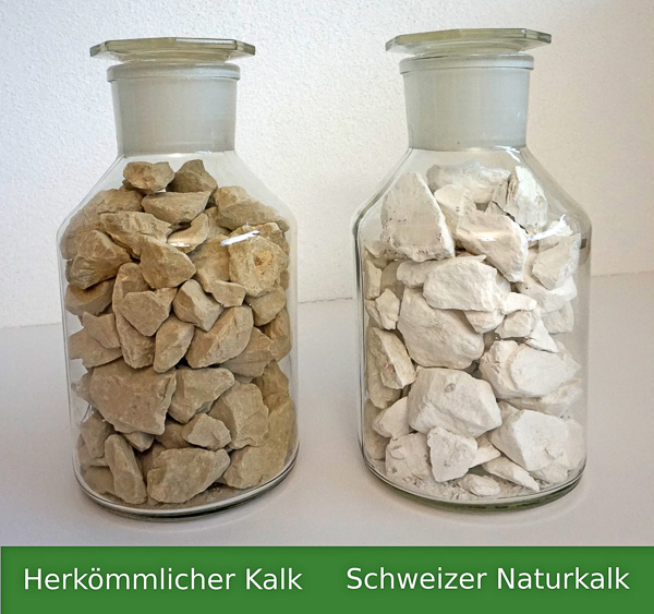 Schweizer Naturkalk – erfrischend anders, konsequent ökologisch