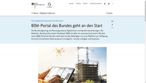 Digital planen, schneller bauen: Neues BIM-Portal des Bundes freigeschaltet